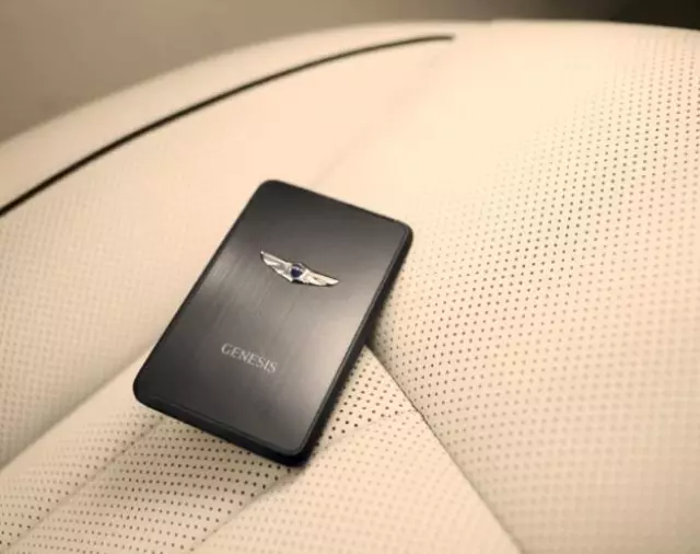 Hyundai - B1064ADU01 - 2017-2018 Genesis G80 Wallet Sized Card Key ...