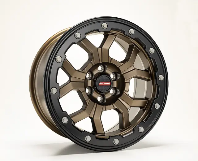 2005-2026 Nissan NISMO Off Road Axis Bronze Beadlock Wheel - 17"x8.5 ...