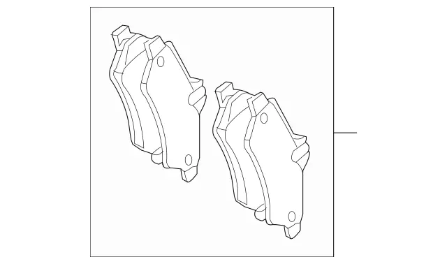 Genuine Mercedes-Benz Brake Pads | MB Parts Source