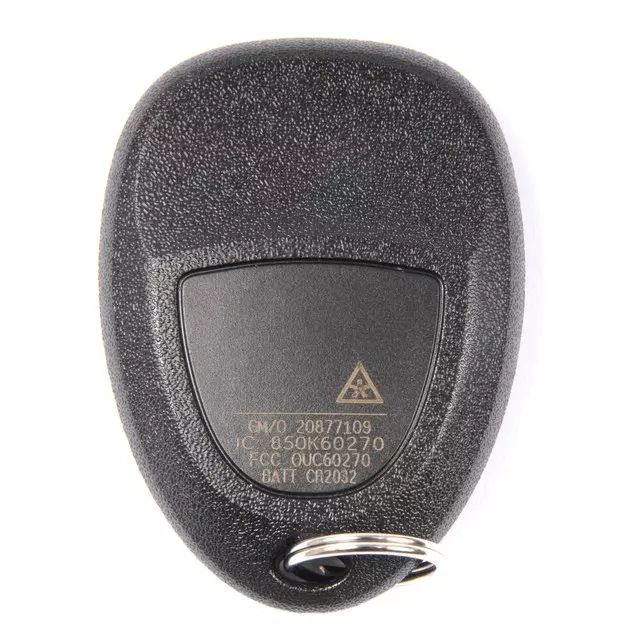 20877109 - 2008-2020 GM - 5 Button Keyless Entry Remote Key Fob ...