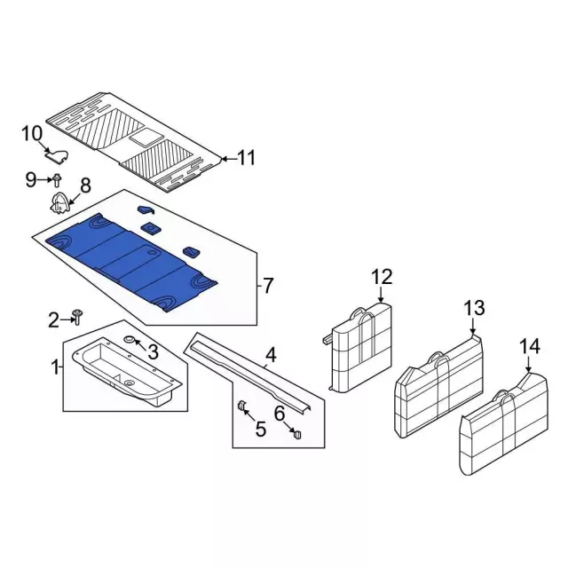 Ford Floor Mats At Discount Prices | OEM Parts Online
