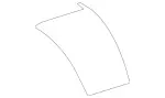 910-690-00-00-9K83 - Fender Molding 2019-2025 Mercedes-Benz | Mercedes ...