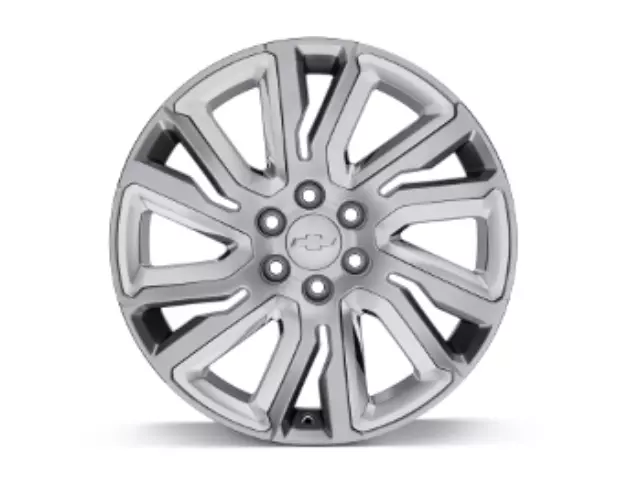 2019-2024 GM 22x9-Inch Aluminum 6-Split-Spoke Wheel 84799391 GM ...