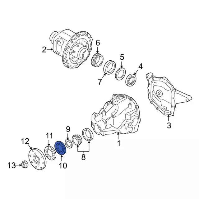 NL3Z-4676-A - Seal Assembly Oil 2025-2026 Ford | Online Ford Parts Catalog