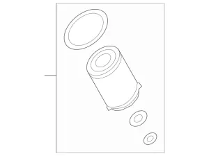 254-184-06-00 - Parts Kit, Filt Insert Mercedes-Benz USA Parts