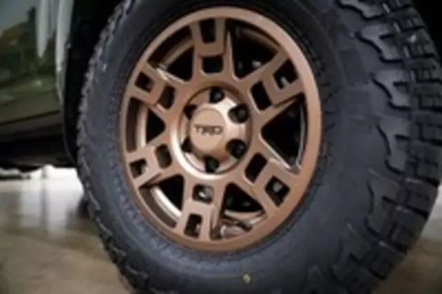 TRD Pro Bronze Aluminum Toyota 17" Wheel PTR20-35110-F5 | Toyota South
