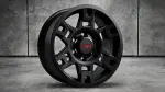 Genuine Official Toyota Trd Pro 17-in. Matte Black Alloy Wheel. Ptr20 ...