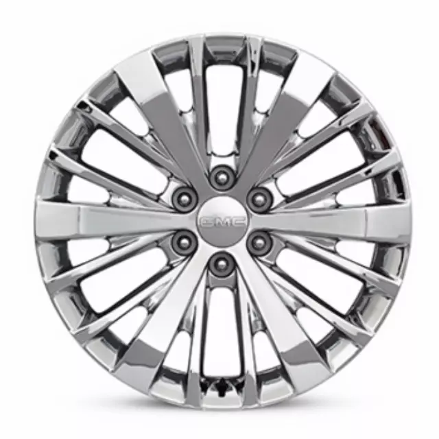 2020-2025 GM 22 Wheels, Multi-Spoke Chrome 84799388 | OEM GM Parts