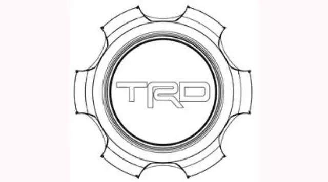 TRD Wheel Center Caps For Sale | OEM Genuine Toyota Parts