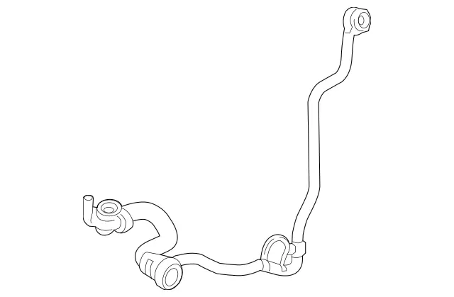 253-501-16-00 - Coolant Filling Hose | Mercedes-Benz USA LLC