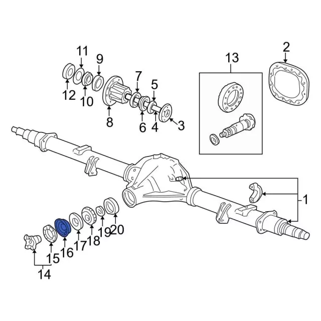 NL3Z-4676-A - Seal Assembly Oil 2025-2026 Ford | Online Ford Parts Catalog