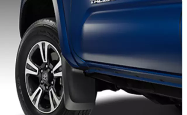 2016-2023 Toyota Front & Rear Splash Guard Mud Flaps w/ Fender Flares ...