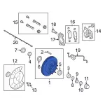 PC3Z-1102-B - Rotor Assembly - Brake Front 2008-2025 Ford | Ford Parts ...