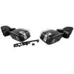 ML3Z-17696-DA Trailer Tow Mirrors - Chrome Cap - Fits Vehicles With ...