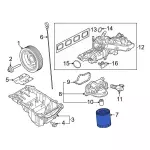 2023-2025 Ford Oil Filter NU2Z-6731-F | OEM Parts Online