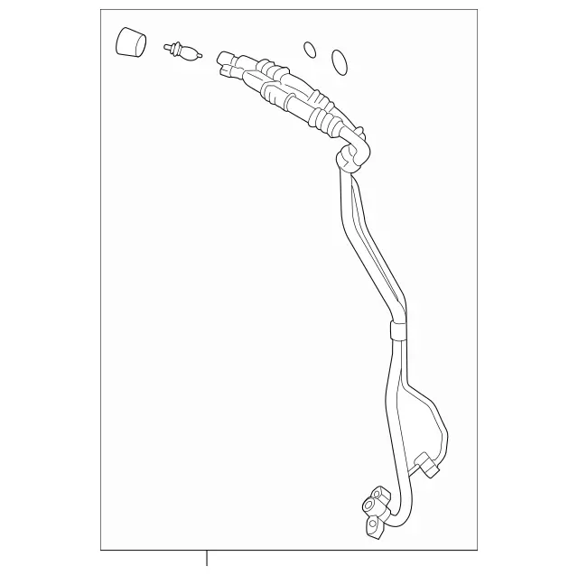 Mercedes-Benz AC Hoses & Fittings For Sale | Mercedes-Benz USA Parts